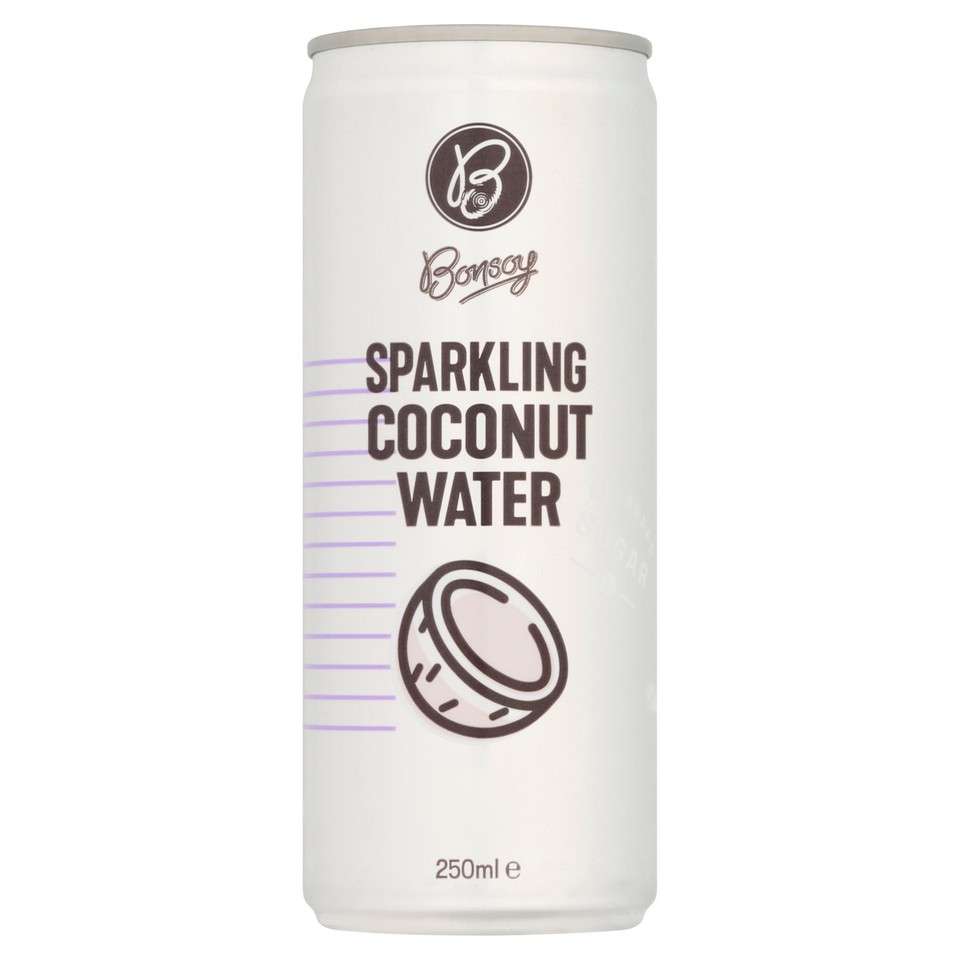 Bonsoy Sparkling Coconut Water - Ocado