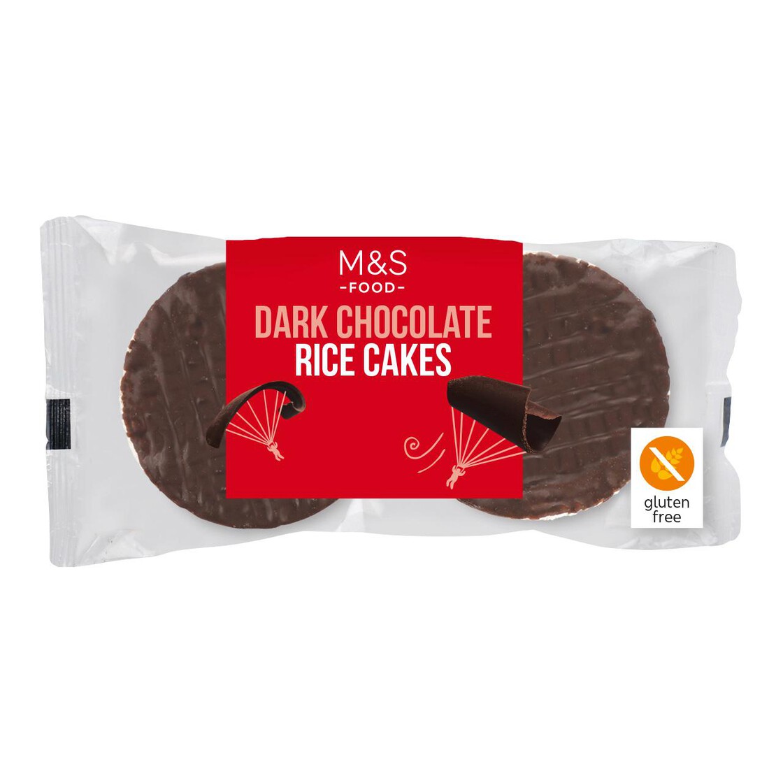 M&S Belgian Dark Chocolate Rice Cakes - Ocado