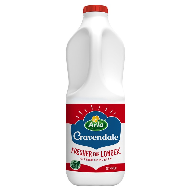 Cravendale Filtered Fresh Skimmed Milk Fresher for Longer - Ocado