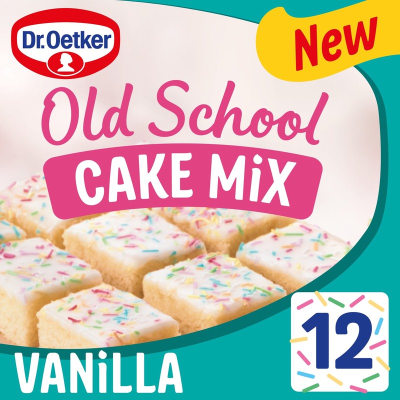 Dr. Oetker Vanilla School Cake Mix - Ocado