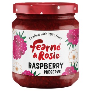 Fearne & Rosie Raspberry Jam 70% Fruit - Ocado