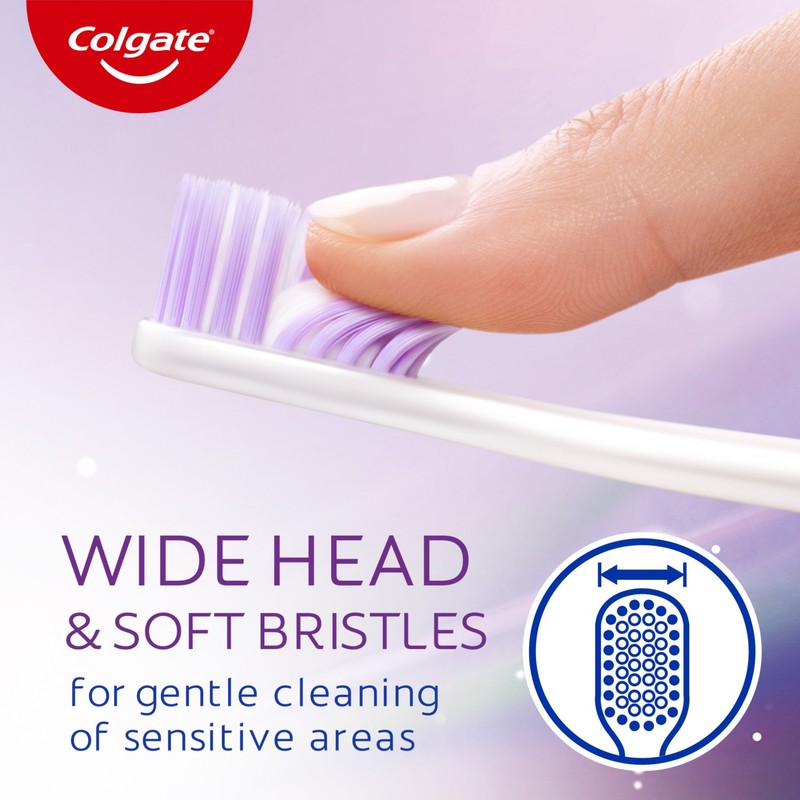 Colgate Gentle Clean Sensitive Soft Manual Toothbrush - Ocado
