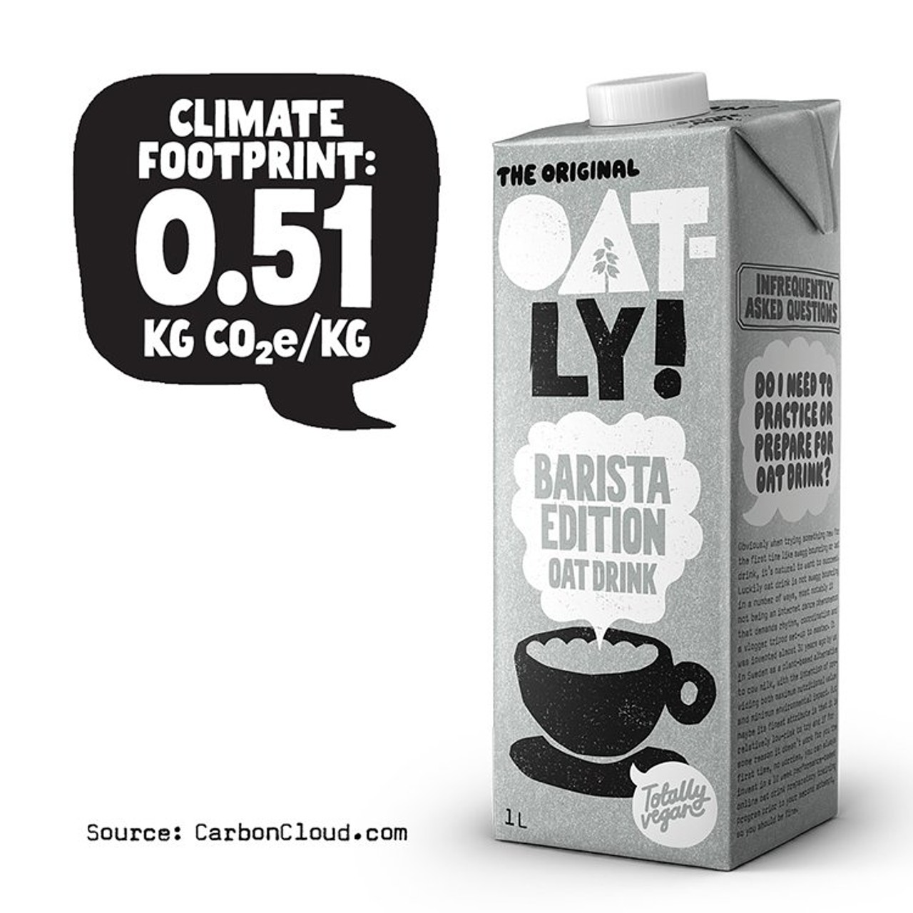 Oatly Oat Drink Barista Edition Long Life - Ocado