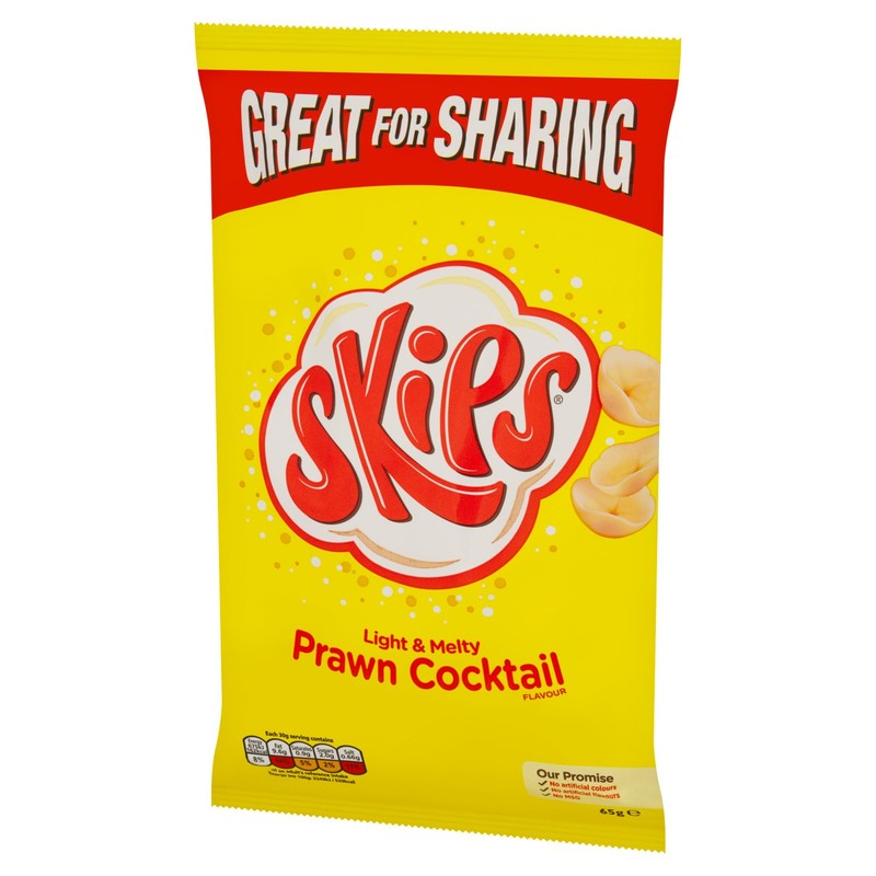 Skips Prawn Cocktail Sharing Crisps - Ocado