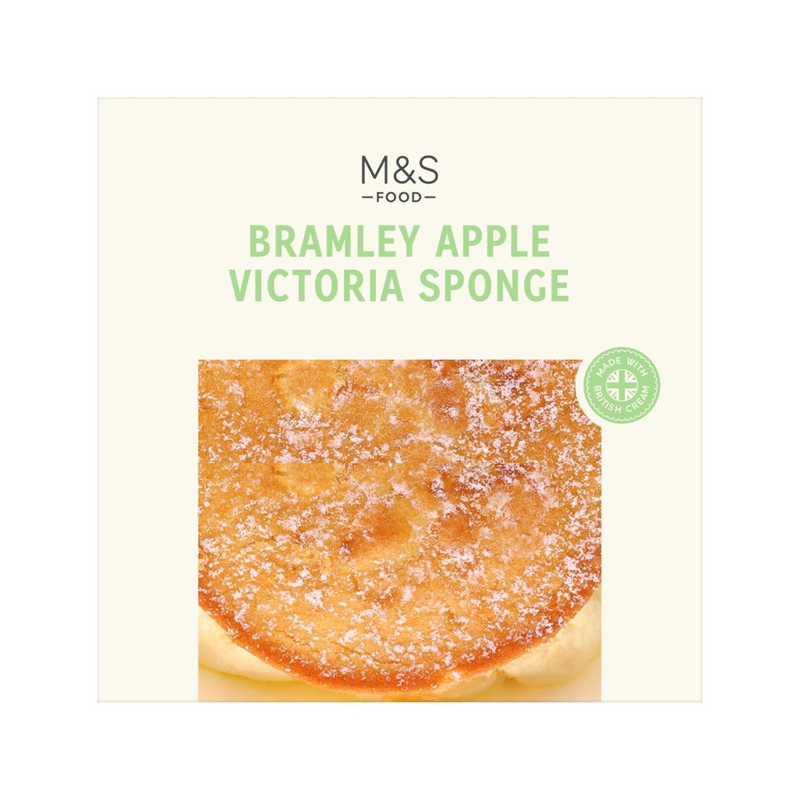 M&S Bramley Apple Victoria Sponge Sandwich - Ocado