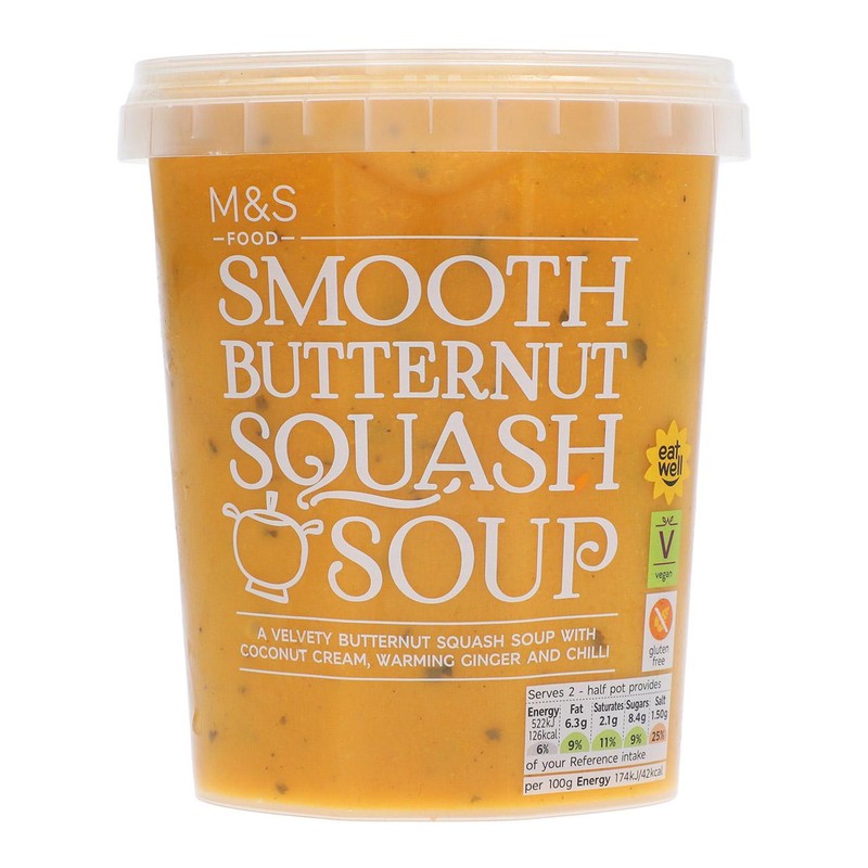 M&S Smooth Butternut Squash Soup - Ocado