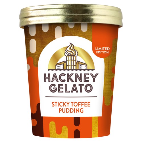Hackney Gelato Sticky Toffee Pudding Gelato - Ocado