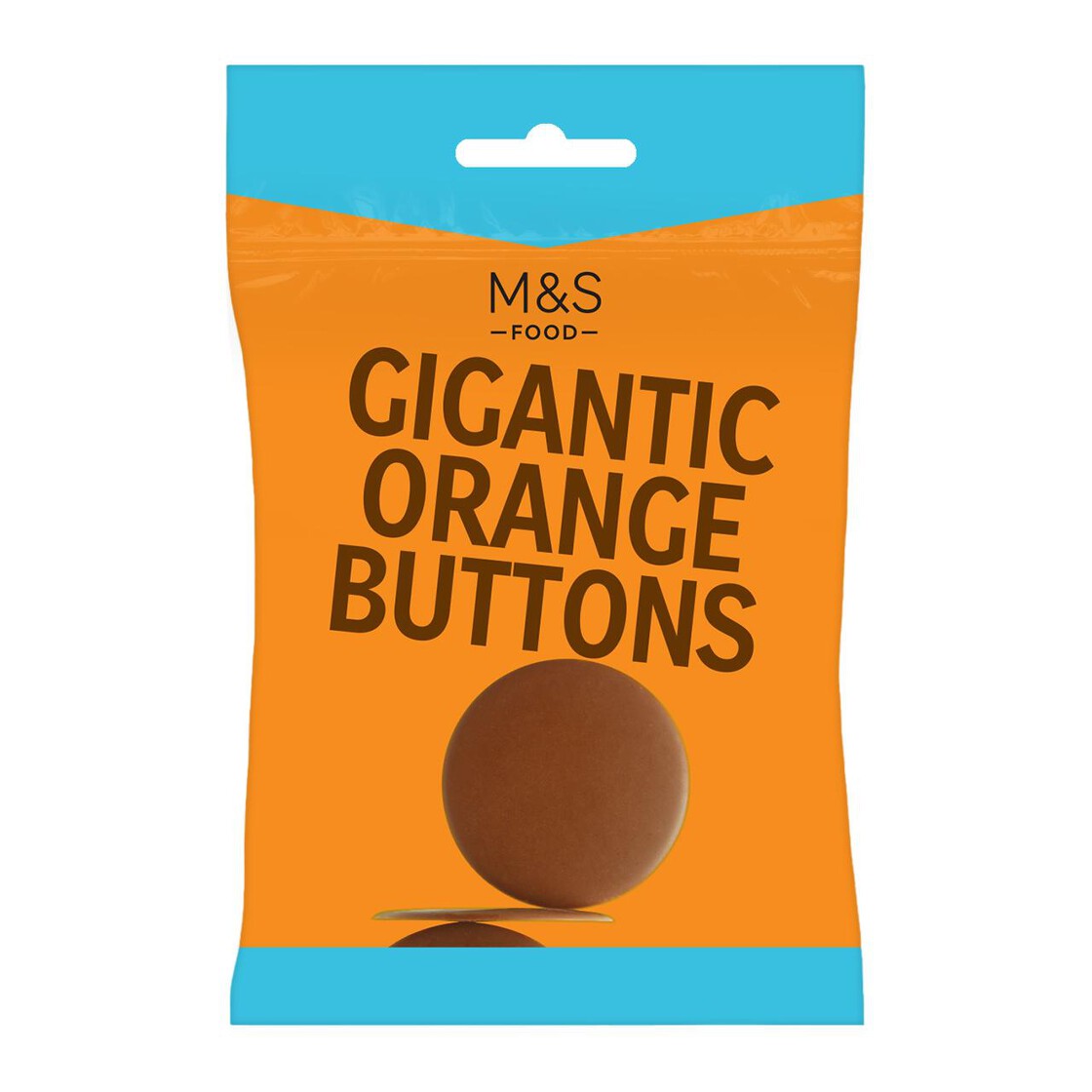 M&S Gigantic Orange Buttons - Ocado