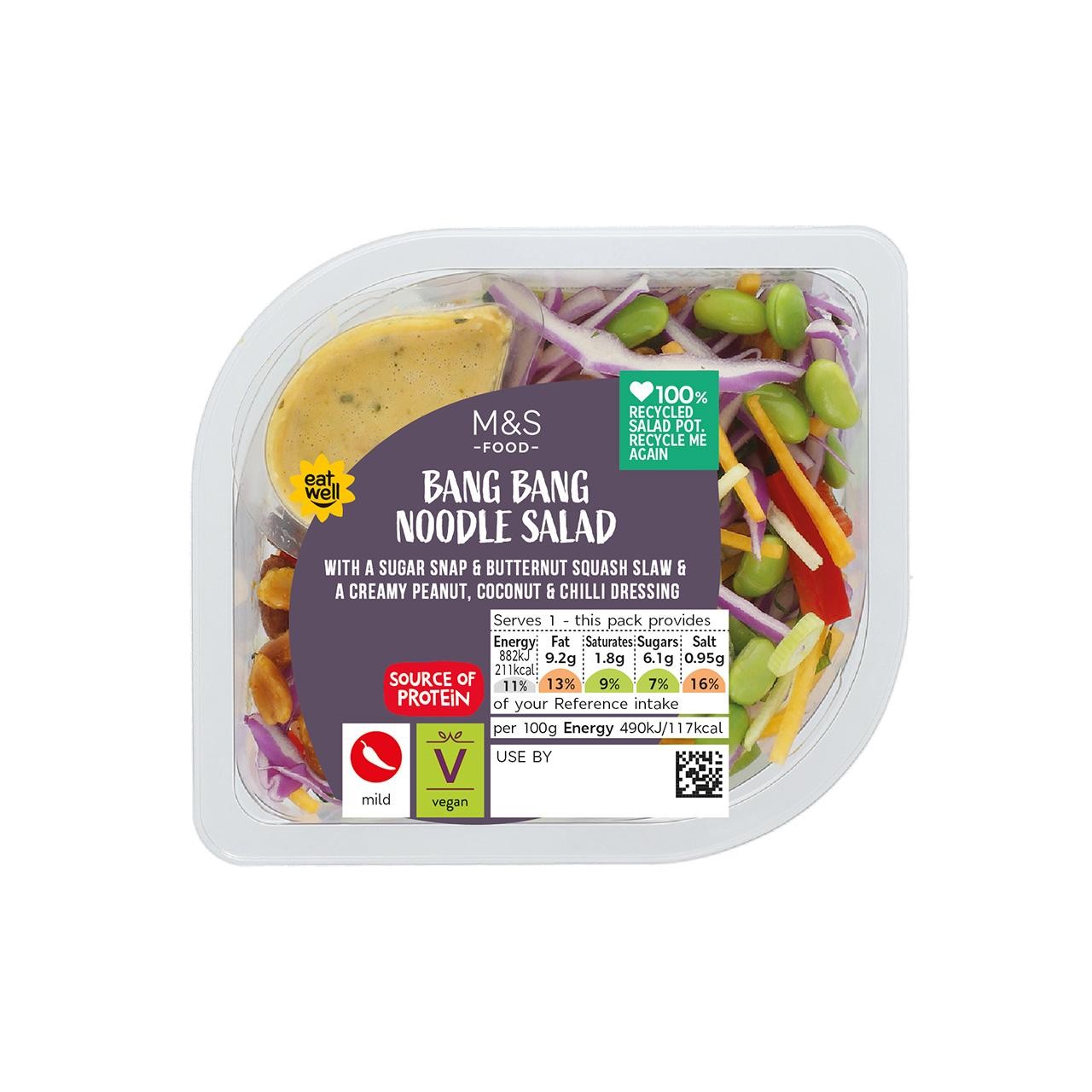 M&S Bang Bang Noodle Slaw - Ocado