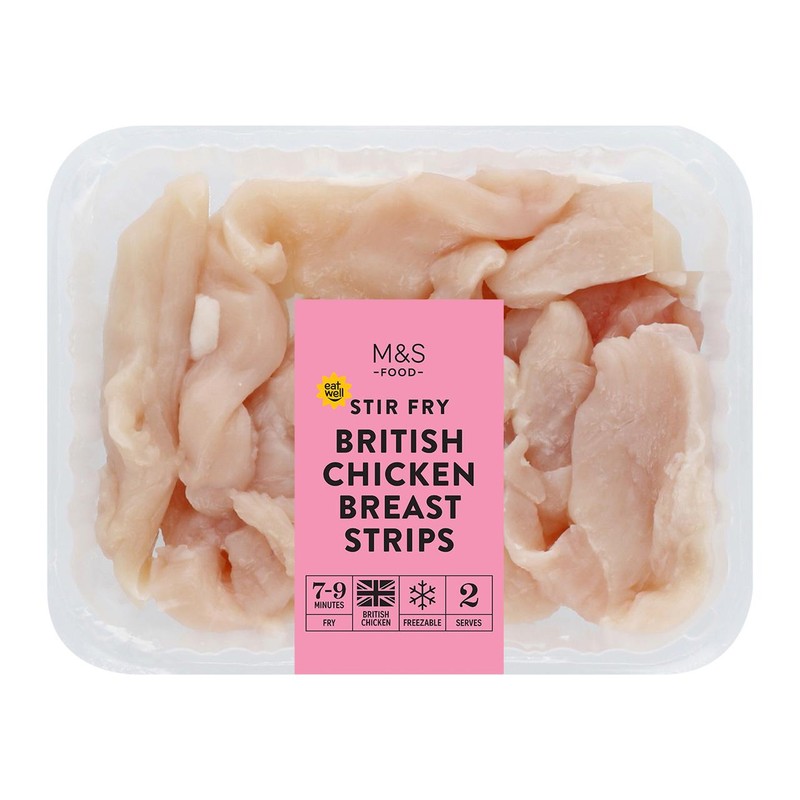 M&S Chicken Stir Fry Strips - Ocado