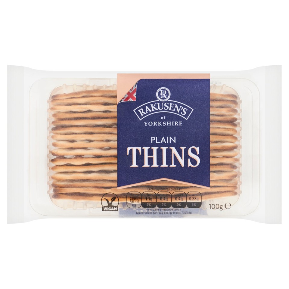 Rakusens Ltd Plain Thins - Ocado
