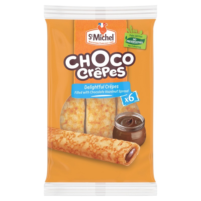St Michel Choco Snack Crepes - Ocado