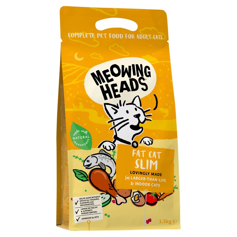 Meowing Heads Fat Cat Slim Dry Cat Food - Ocado