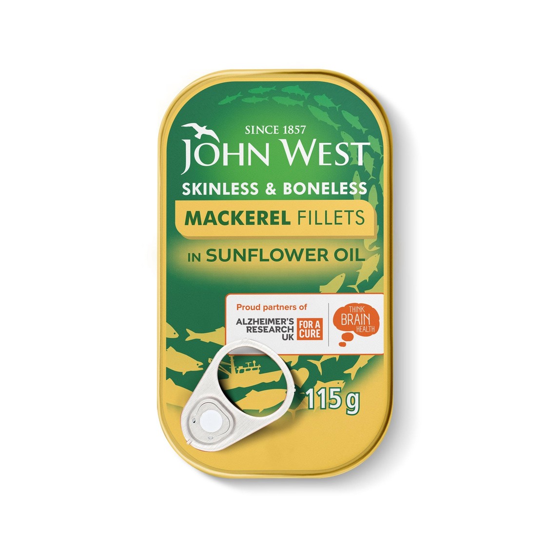 John West Mackerel Fillets in Sunflower Oil - Ocado