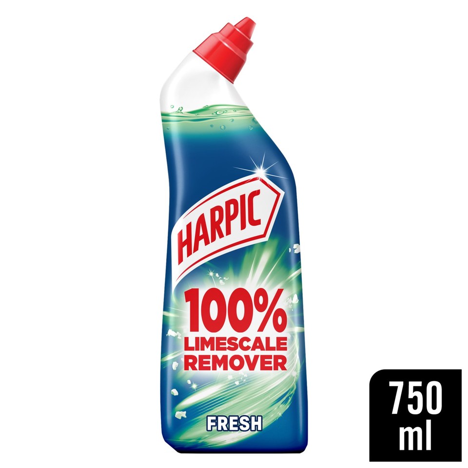 Harpic 100% Limescale Remover Fresh Toilet Cleaner - Ocado