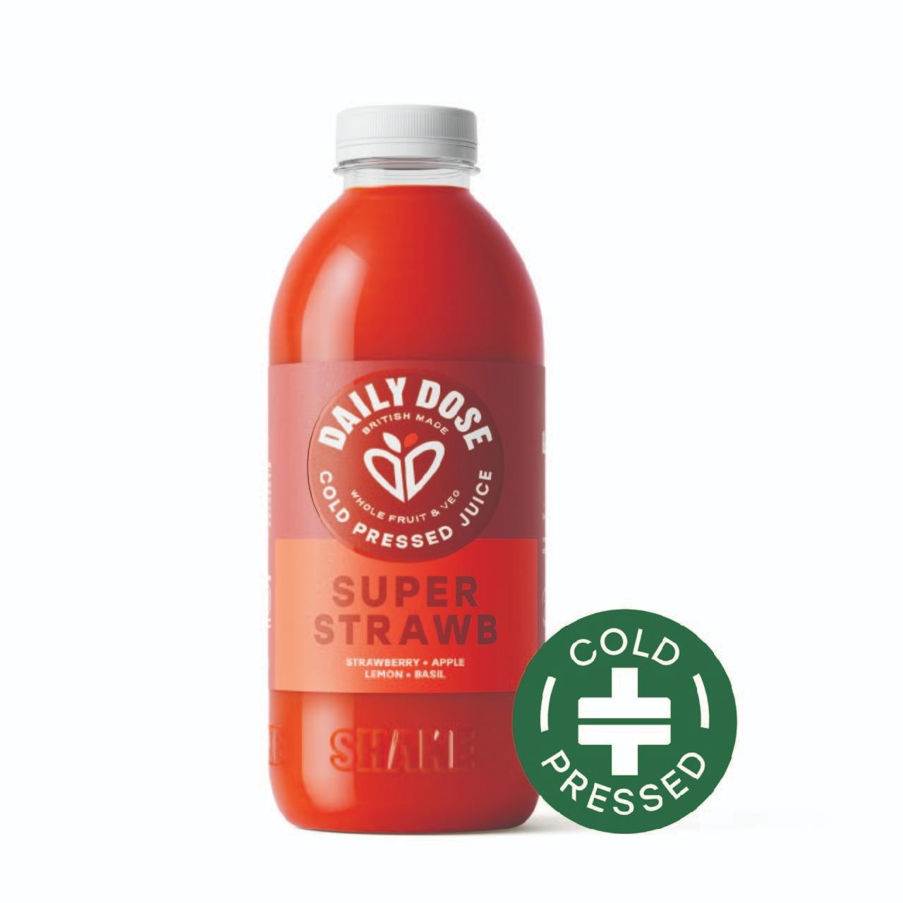 Daily Dose Super Strawb Cold Pressed Juice - Ocado