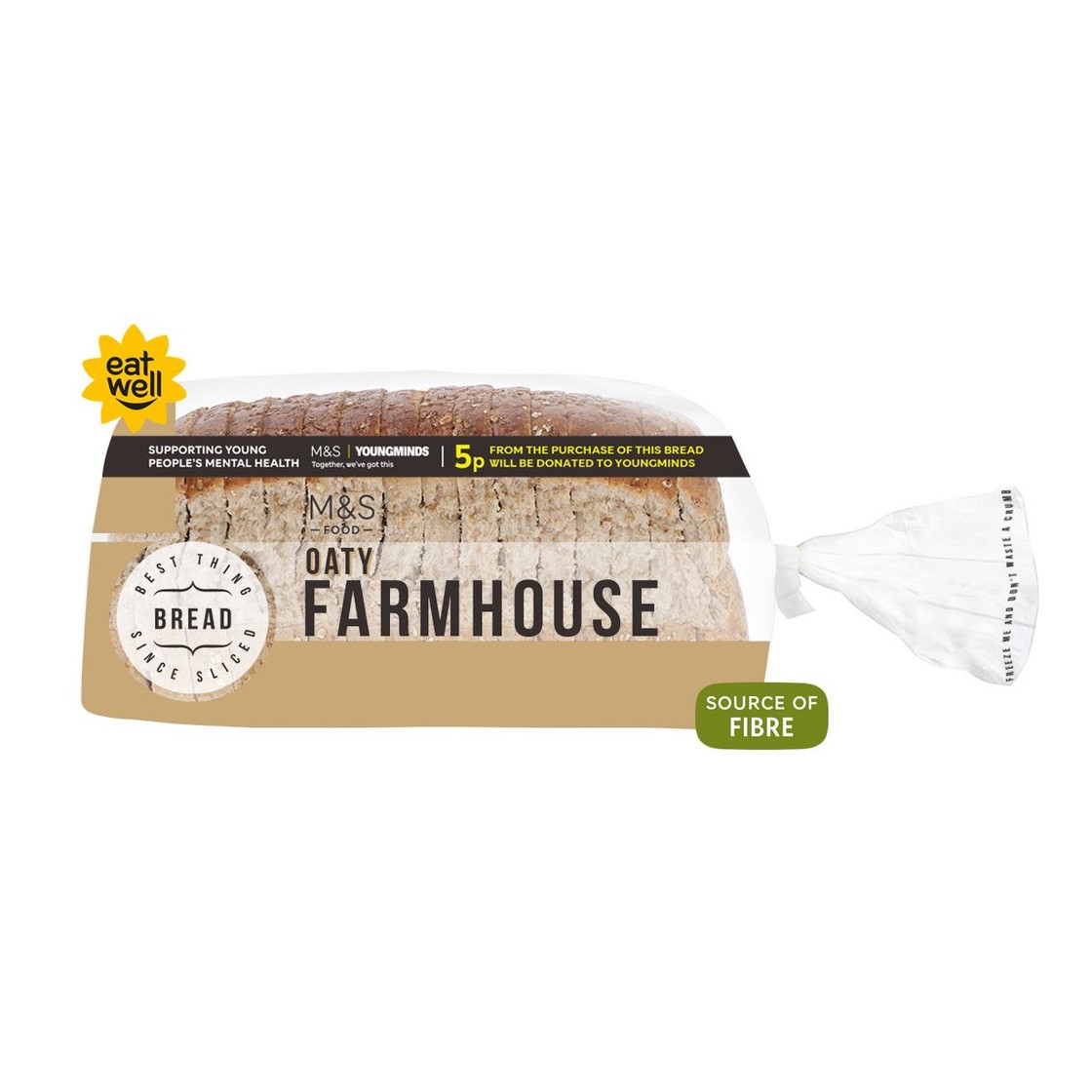 M&S Oaty Farmhouse Bread Loaf - Ocado