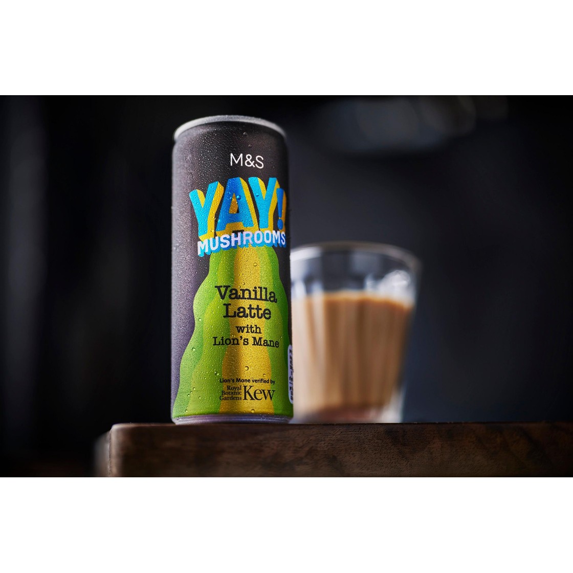 M&S Vanilla Lion's Mane Mushroom Latte - Ocado