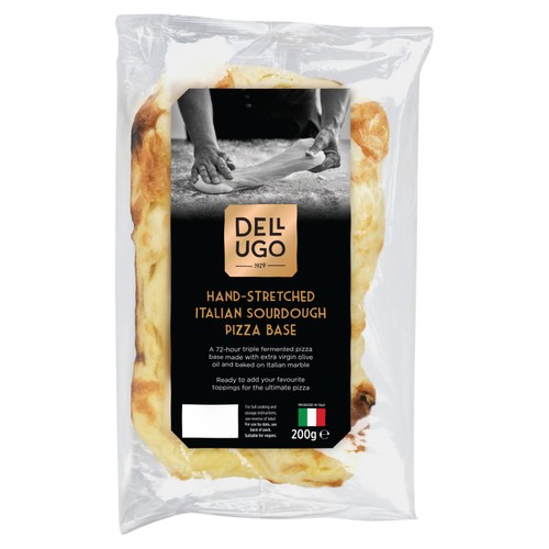 Dell'Ugo Hand Stretched Italian Pizza Base - Ocado