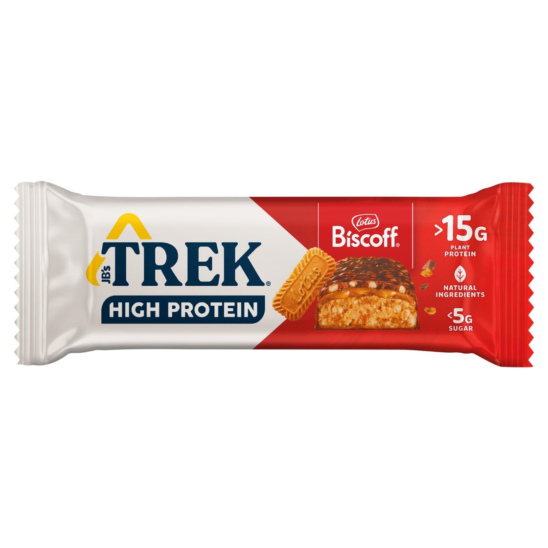 TREK High Protein Biscoff Protein Bar - Ocado