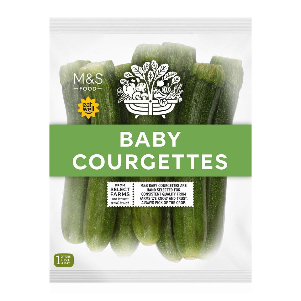 M&S Baby Courgettes - Ocado