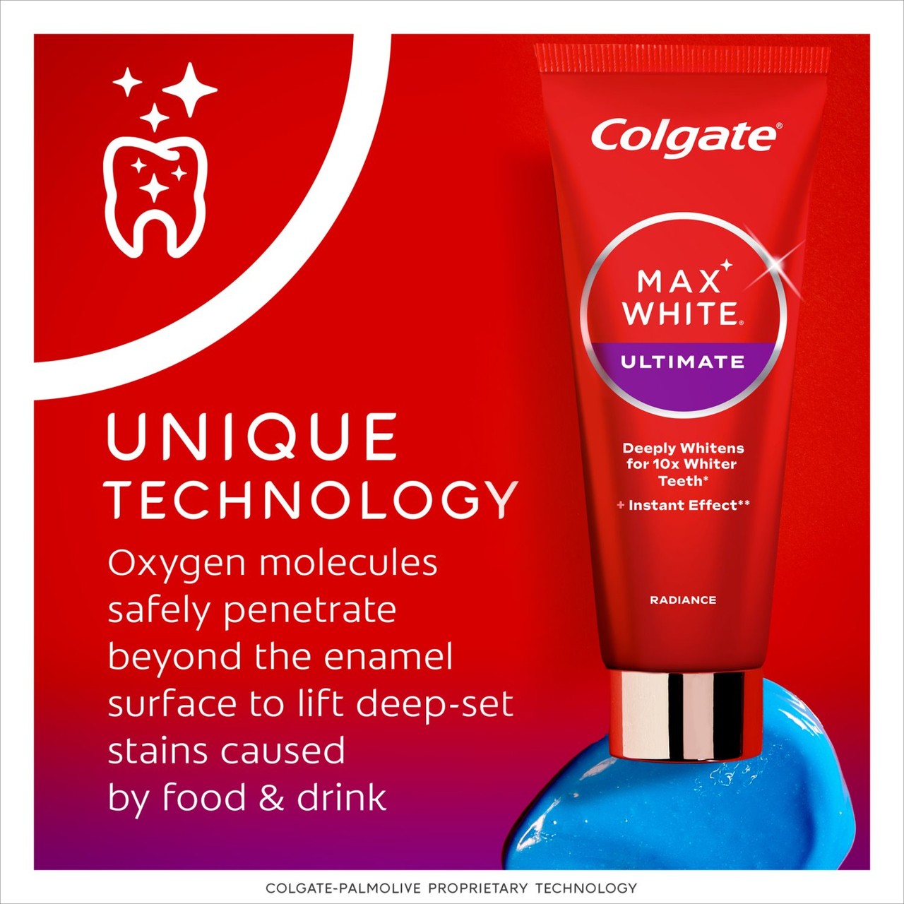 Colgate Max White Ultimate Radiance At Home Teeth Whitening Toothpaste ...