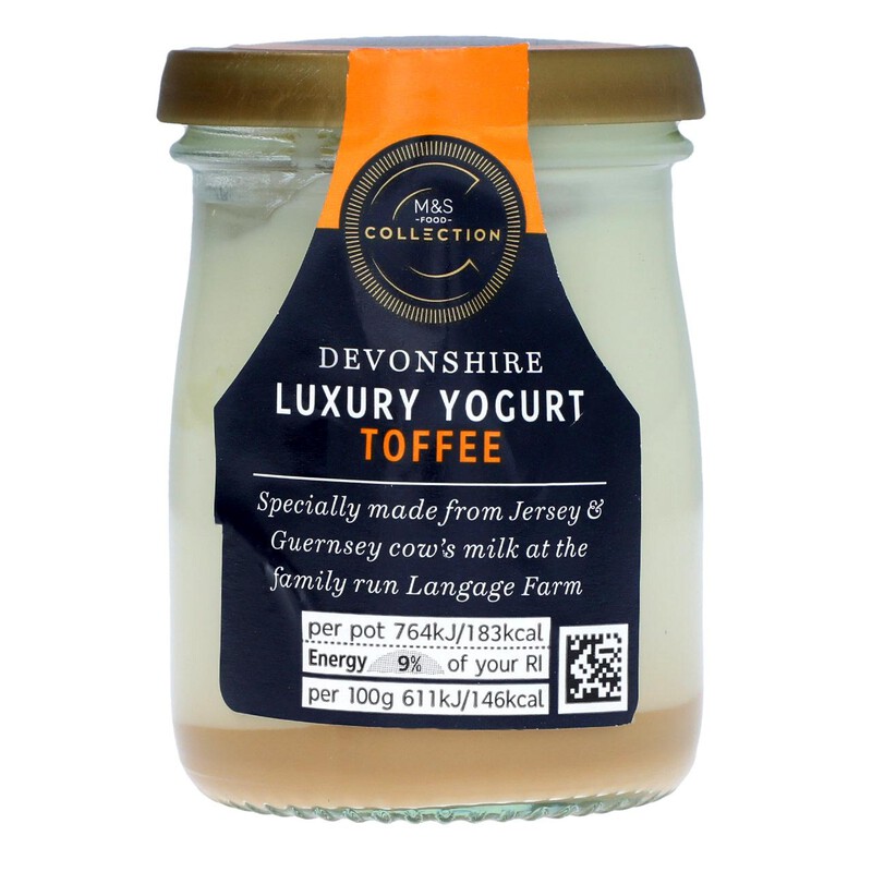 M&S Luxury Toffee Yogurt - Ocado