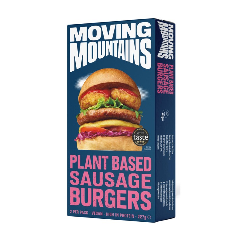Moving Mountains Plant-Based Sausage Burger - Ocado