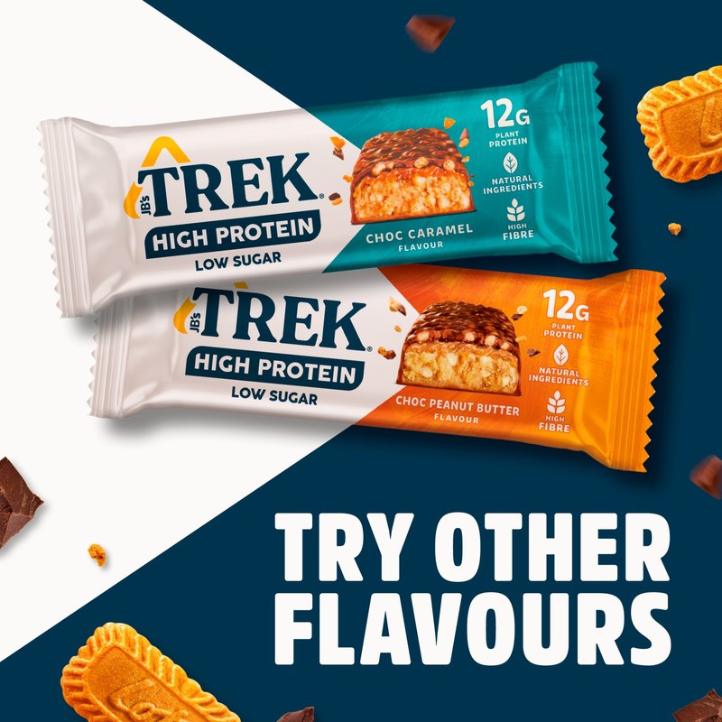 TREK High Protein Biscoff Protein Bars Multipack - Ocado