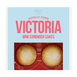 M&S Mini Victoria Sandwich Cakes - Ocado