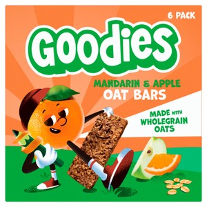 Goodies Kids Snack Mandarin & Apple Oaty Bars Multipack - Ocado