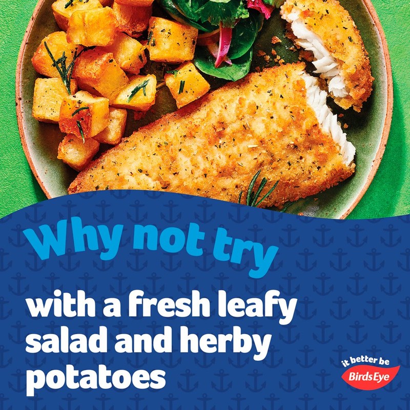 Birds Eye 2 MSC Lightly Dusted Sea Salt & Rosemary Fish Fillets - Ocado