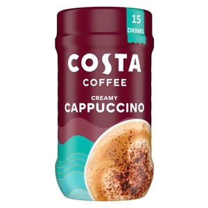 Costa Instant Coffee Beverage - Cappuccino Flavour - Ocado
