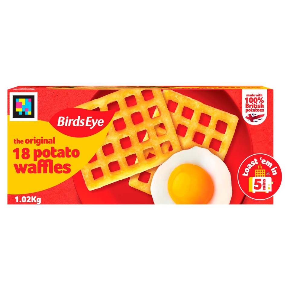 Birds Eye 18 The Original Potato Waffles - Ocado