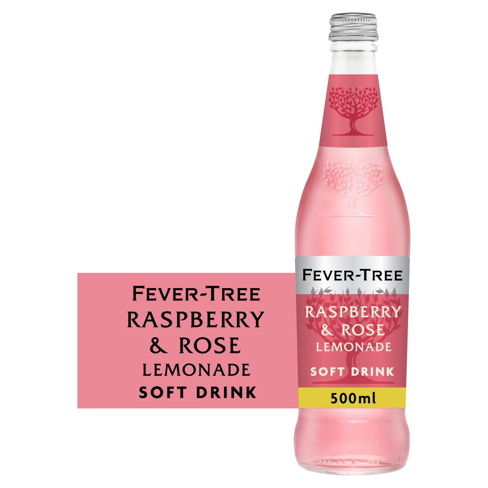 Fever-Tree Raspberry & Rose Lemonade - Ocado