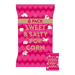 M&S Sweet & Salty Popcorn Multipack - Ocado