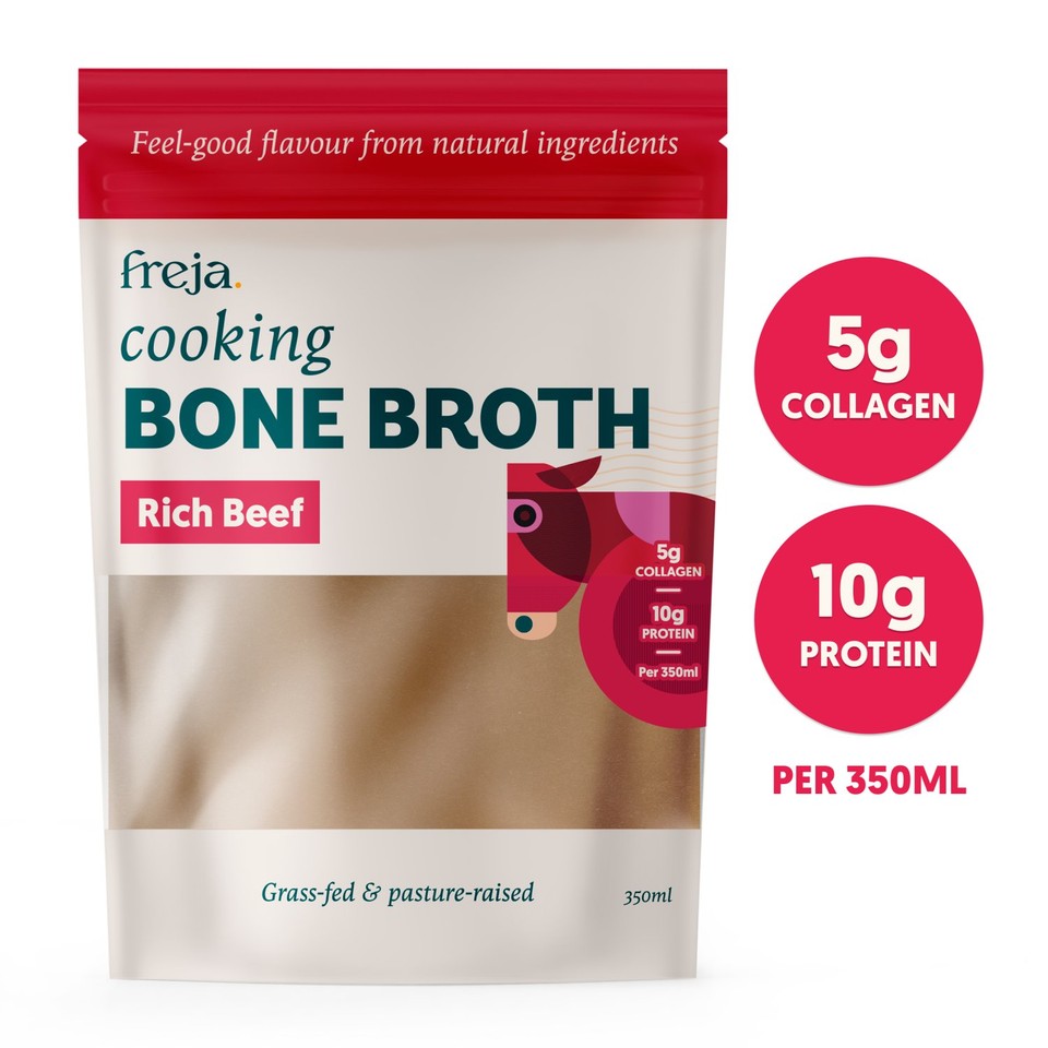 Freja Rich Beef Cooking Bone Broth - Ocado