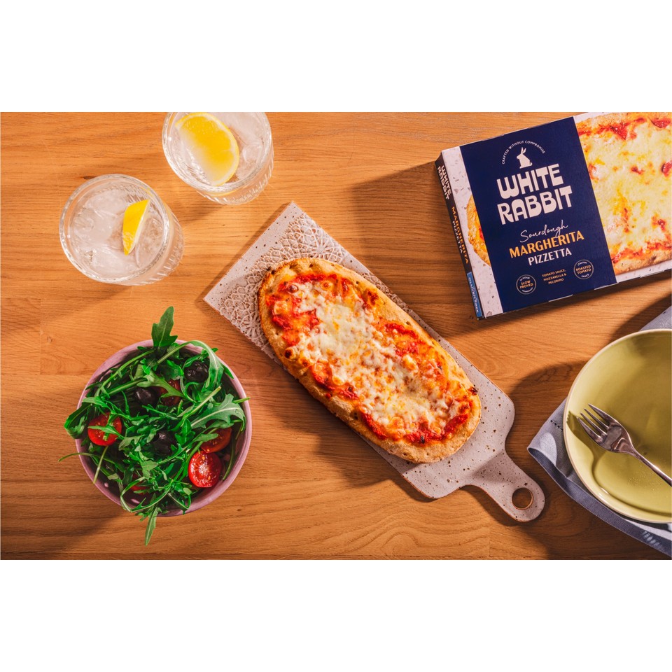 White Rabbit Gluten Free Sourdough Margherita Pizzetta - Ocado