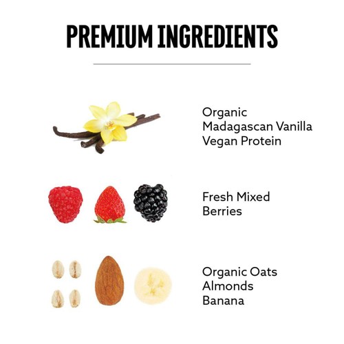 EXALT Berry Berry Good Fresh Vegan Protein Smoothie Berries & Vanilla ...