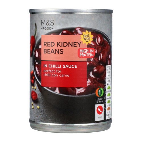 M&S Red Kidney Beans In Chilli Sauce - Ocado