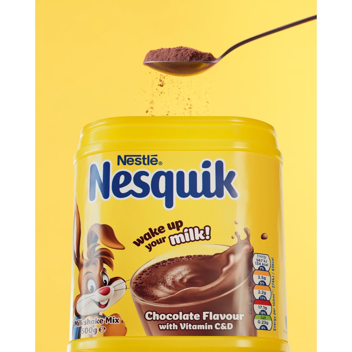 Nesquik Chocolate Milkshake Tub - Ocado