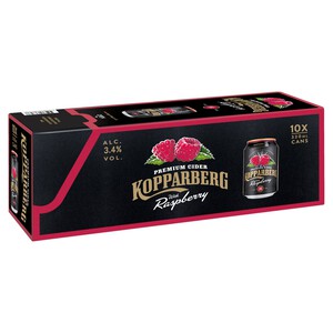 Kopparberg Raspberry 3.4% Cans - Ocado