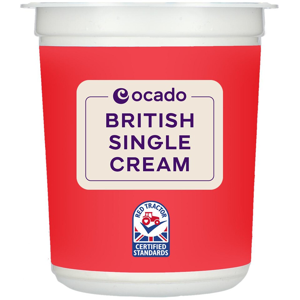 Ocado British Single Cream - Ocado