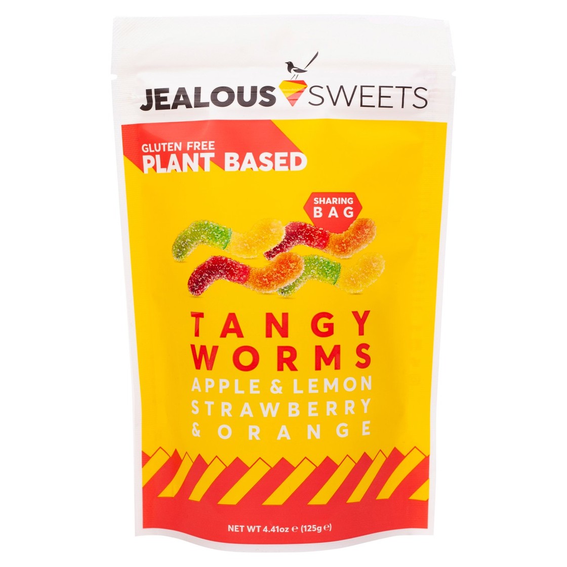 Jealous Sweets Tangy Worms Plant-based Gummy Sweets - Ocado