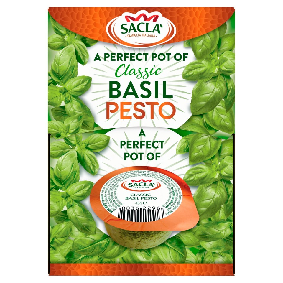 Sacla' Basil Pesto Pot - Ocado