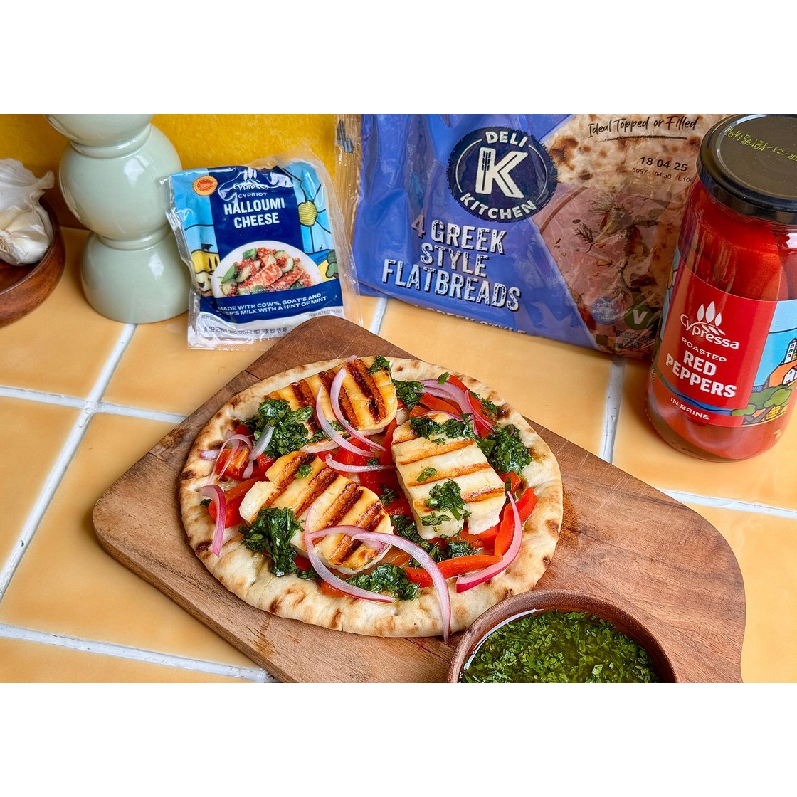 Deli Kitchen Greek Style Flatbread - Ocado