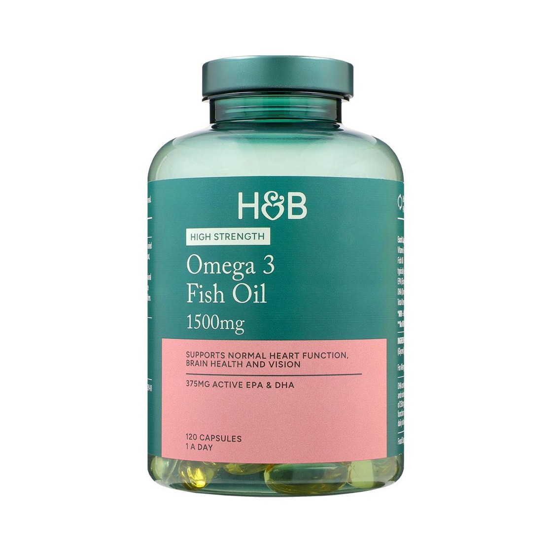 Holland & Barrett Omega 3 Fish Oil 1500mg - Ocado
