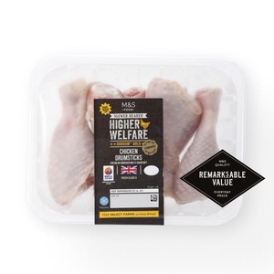 M&S Oakham Gold Chicken Drumsticks - Ocado