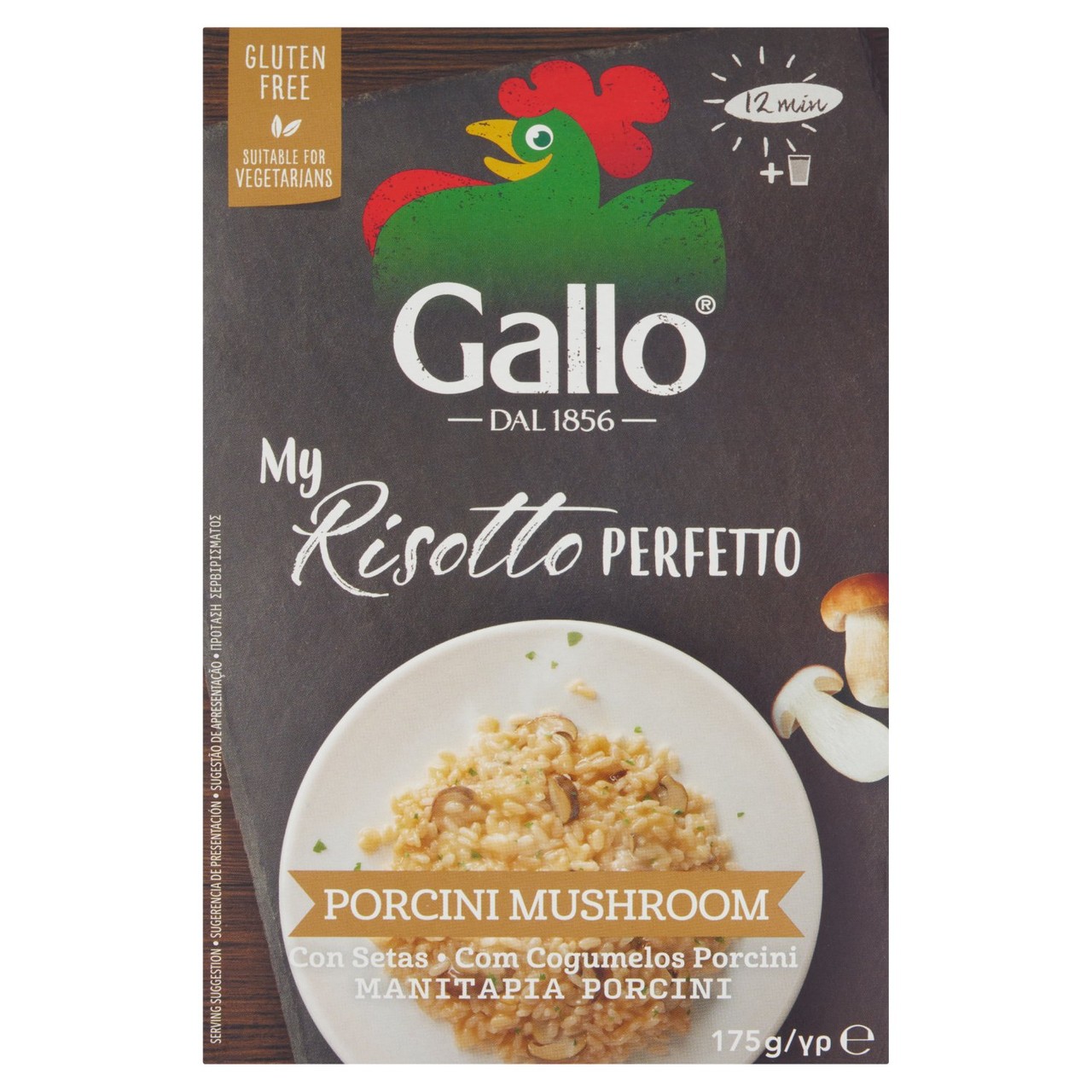 Riso Gallo My Risotto Perfetto Mushroom - Ocado