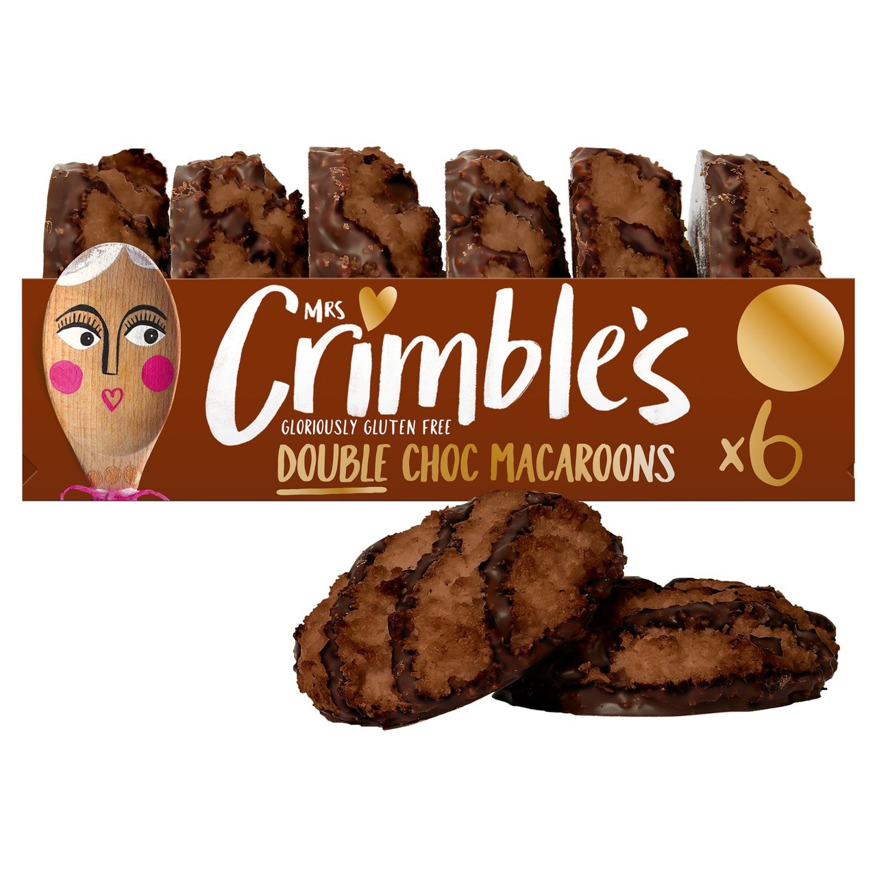 Mrs Crimble's Gluten Free Double Choc Macaroons - Ocado